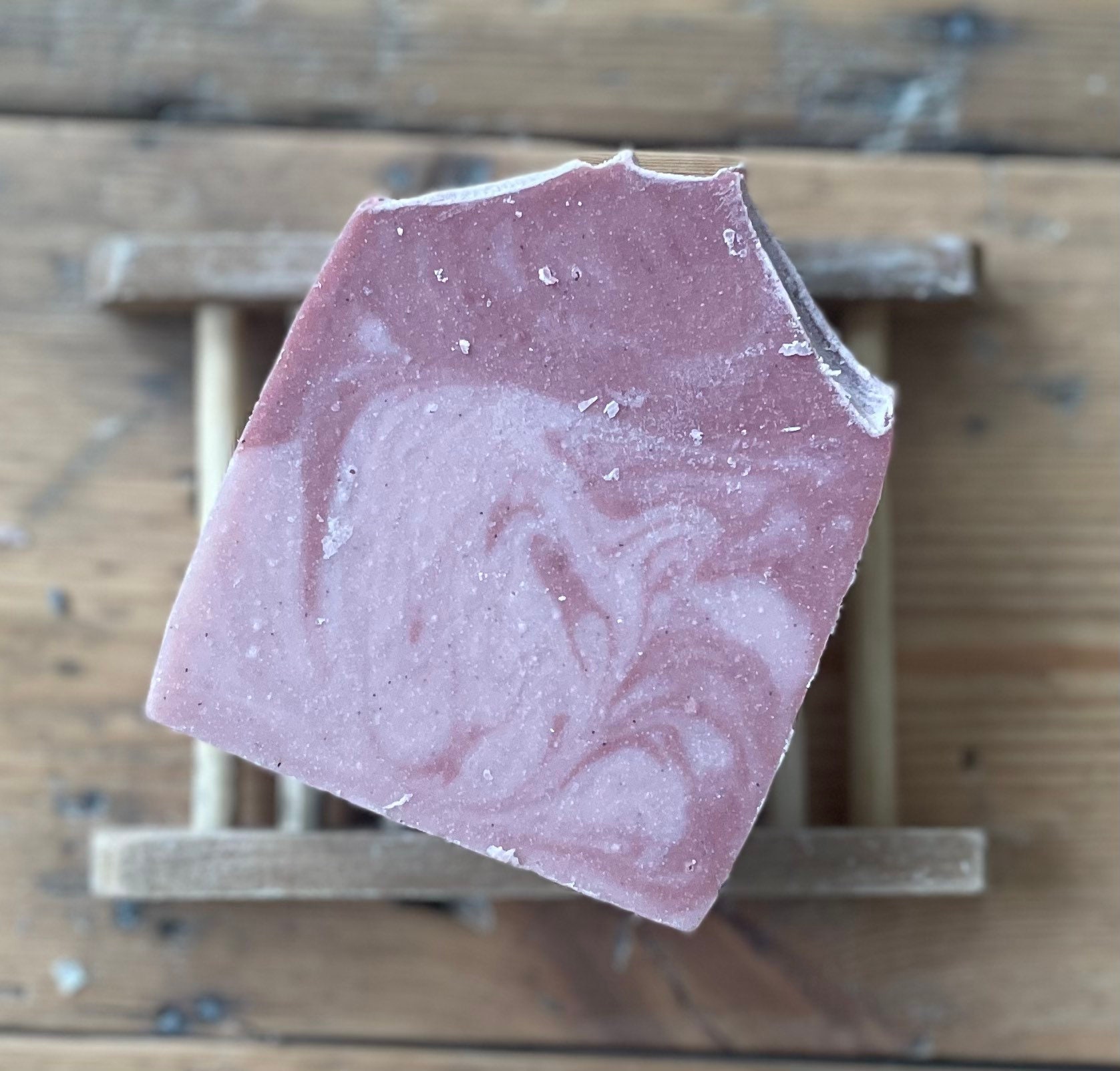 100g / Single Slice of Cold Process Hand Made Gardeners Extra Scrubby ...