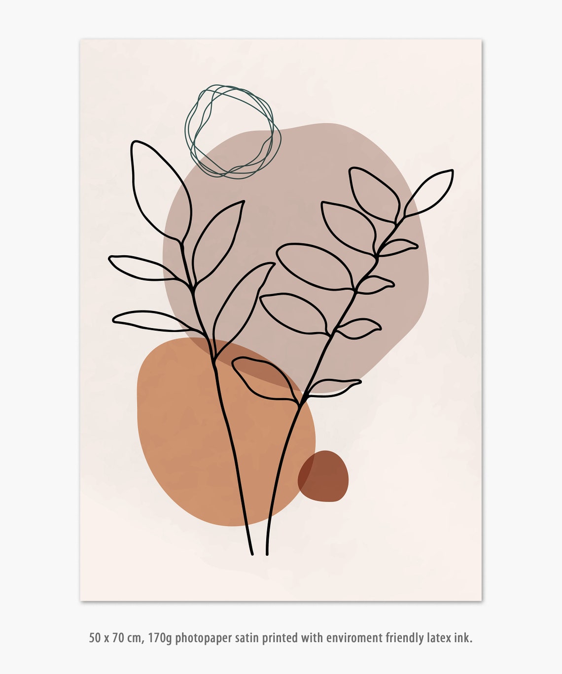 Boho Poster Set Set of 3 Boho Prints Set of Posters Flower - Etsy