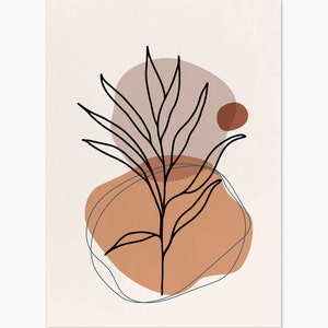 Boho Poster Set, Set of 3 Boho Prints, Set of Posters, Flower Print ...