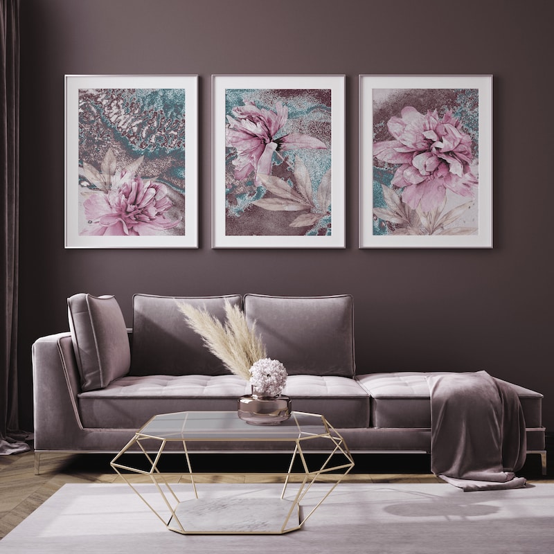 Floral Poster - Etsy