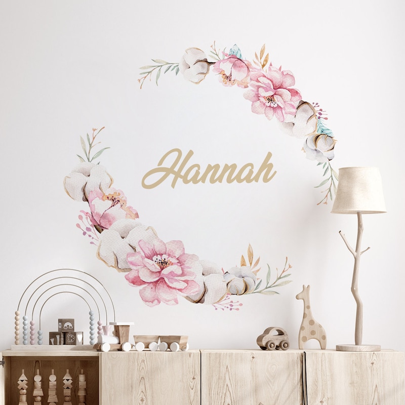 Flowers Wall Decal - Etsy