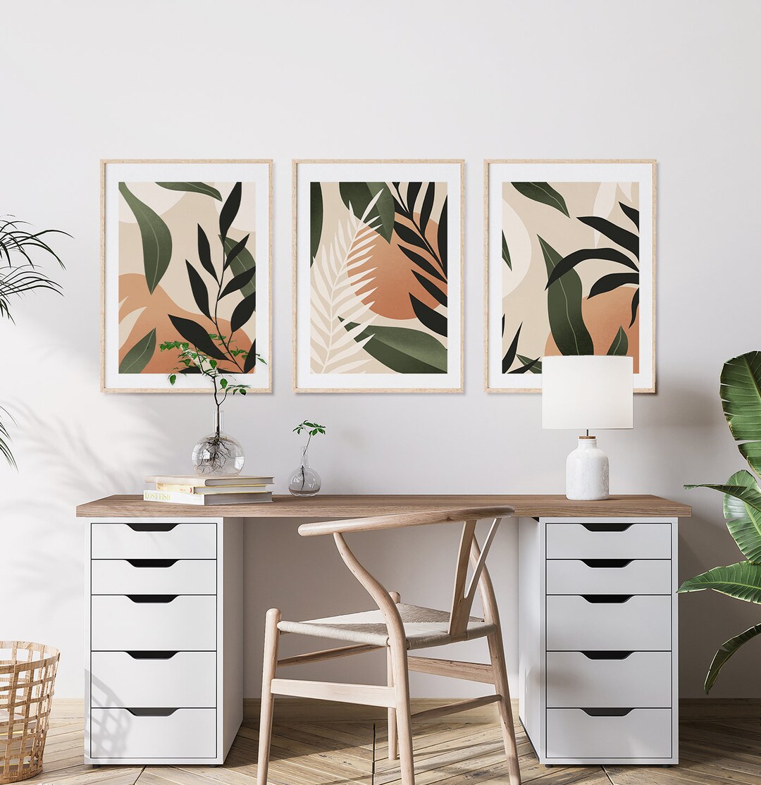 Boho Poster Set, Set of 3 Boho Prints, Set of Posters, Nature Poster ...