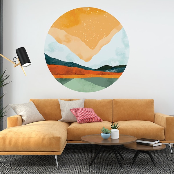 Circle Wall Decals - Etsy