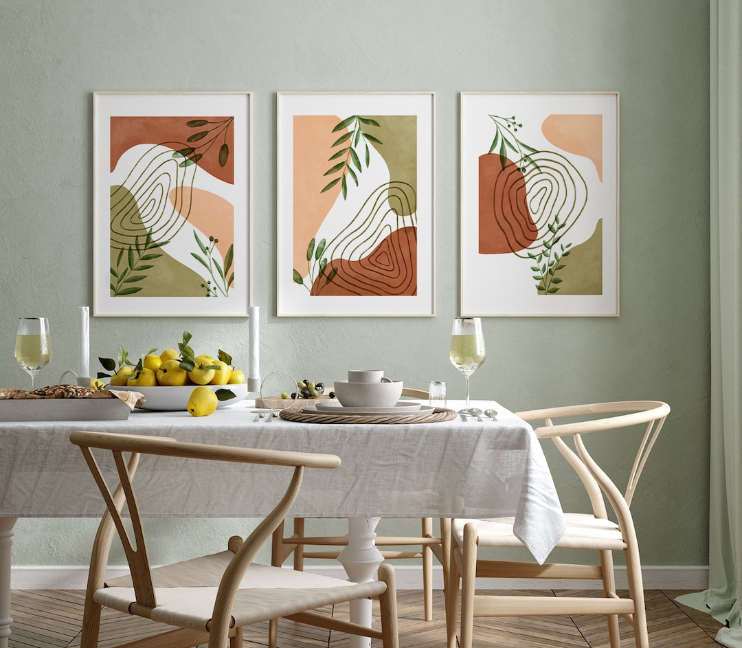 Boho Poster Set, Set of 3 Boho Prints, Set of Posters, Nature Poster ...