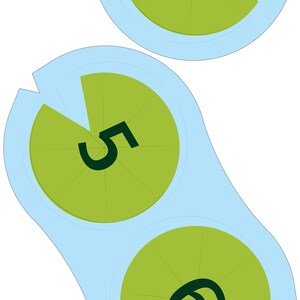 Frog Hopscotch Floor Sticker: Kids Jumping Game Decal - Etsy
