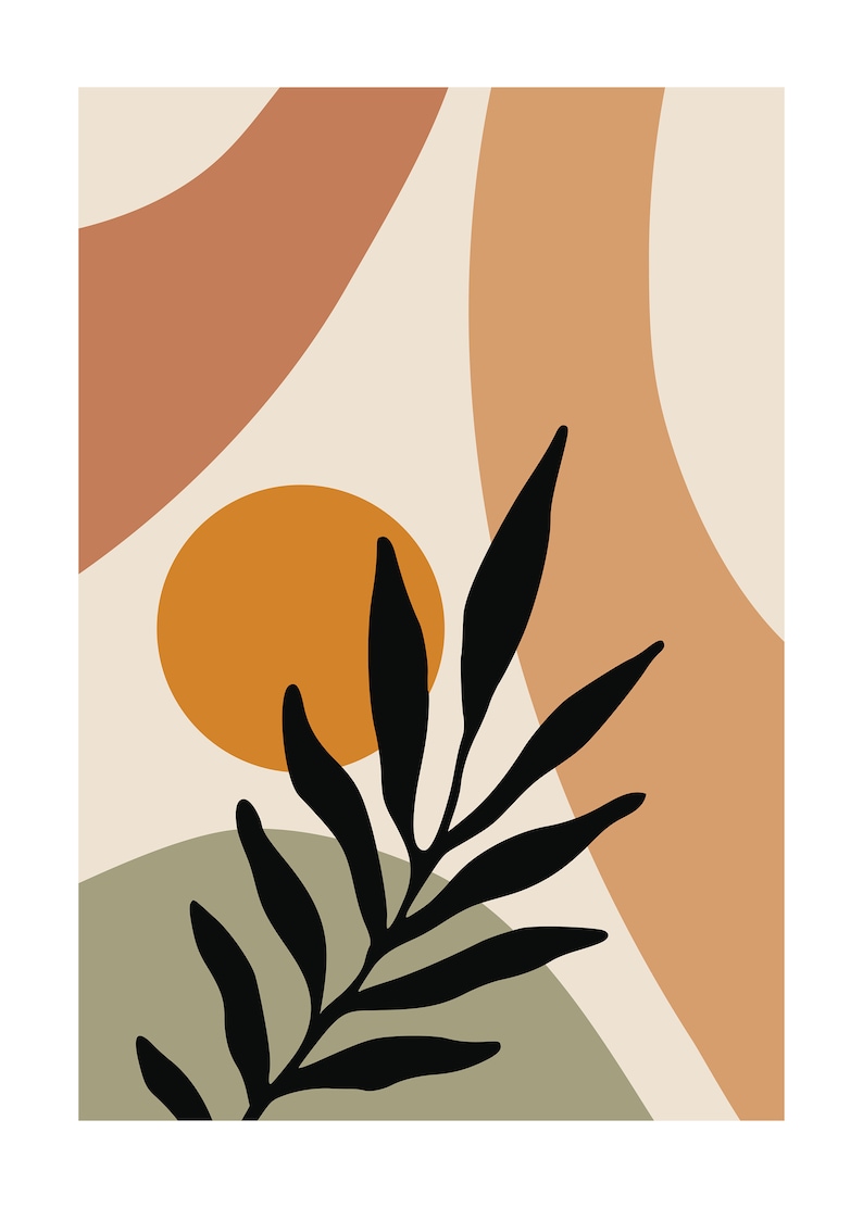 Boho Poster Set Set of 3 Boho Prints Set of Posters Nature - Etsy