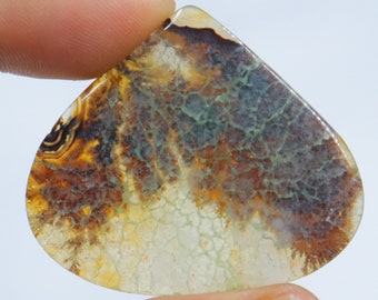 Scenic Dendrite Gemstone, Natural Design Dendrite, Polished Dendritic ...
