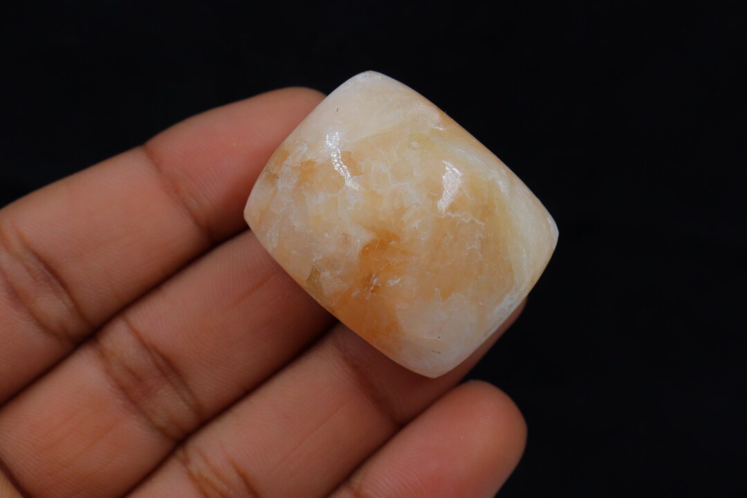Very Very Rare Stilbite Cabochon, Wire Wrapping, Gemstone, Natural ...