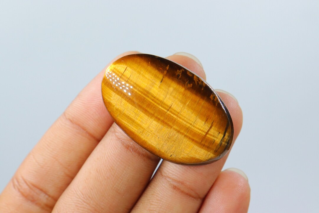 Amazing Quality Yellow Tiger Eye Cabochon, Wire Wrapping, Natural ...