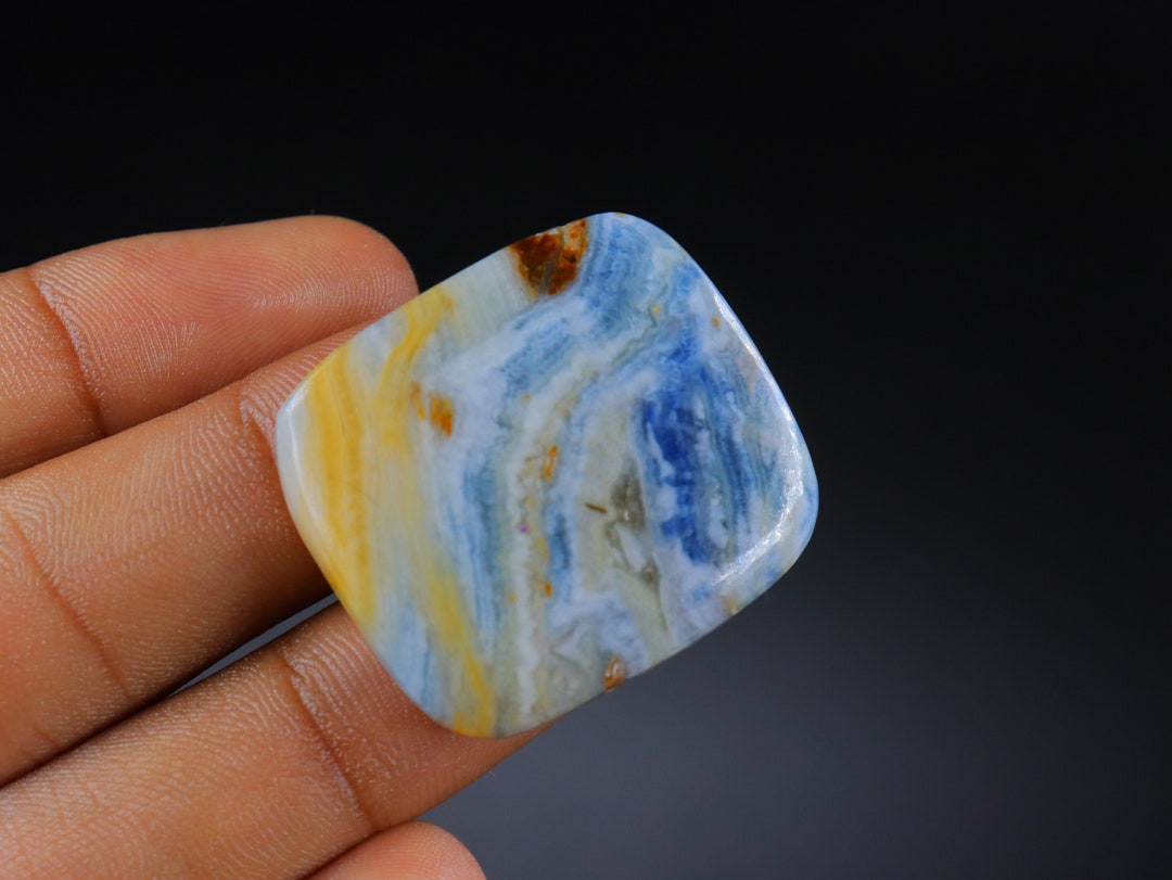 Scheelite Cabochon, Natural Scheelite Gemstone, Rare Scheelite Stone ...