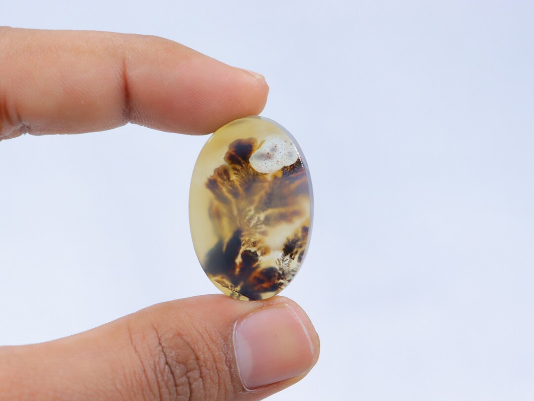 Scenic Dendrite Gemstone, Natural Design Dendrite, Polished Dendritic ...
