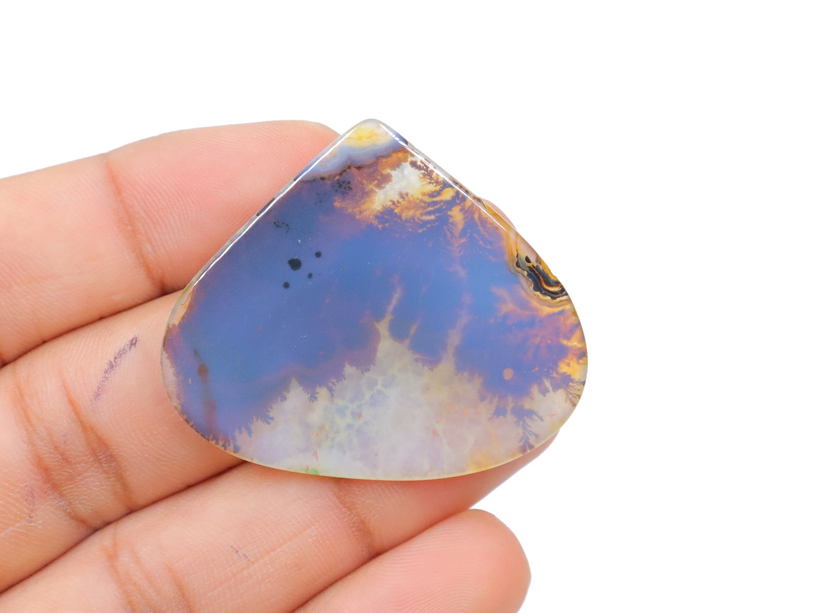 Scenic Dendrite Gemstone Natural Design Dendrite Polished - Etsy