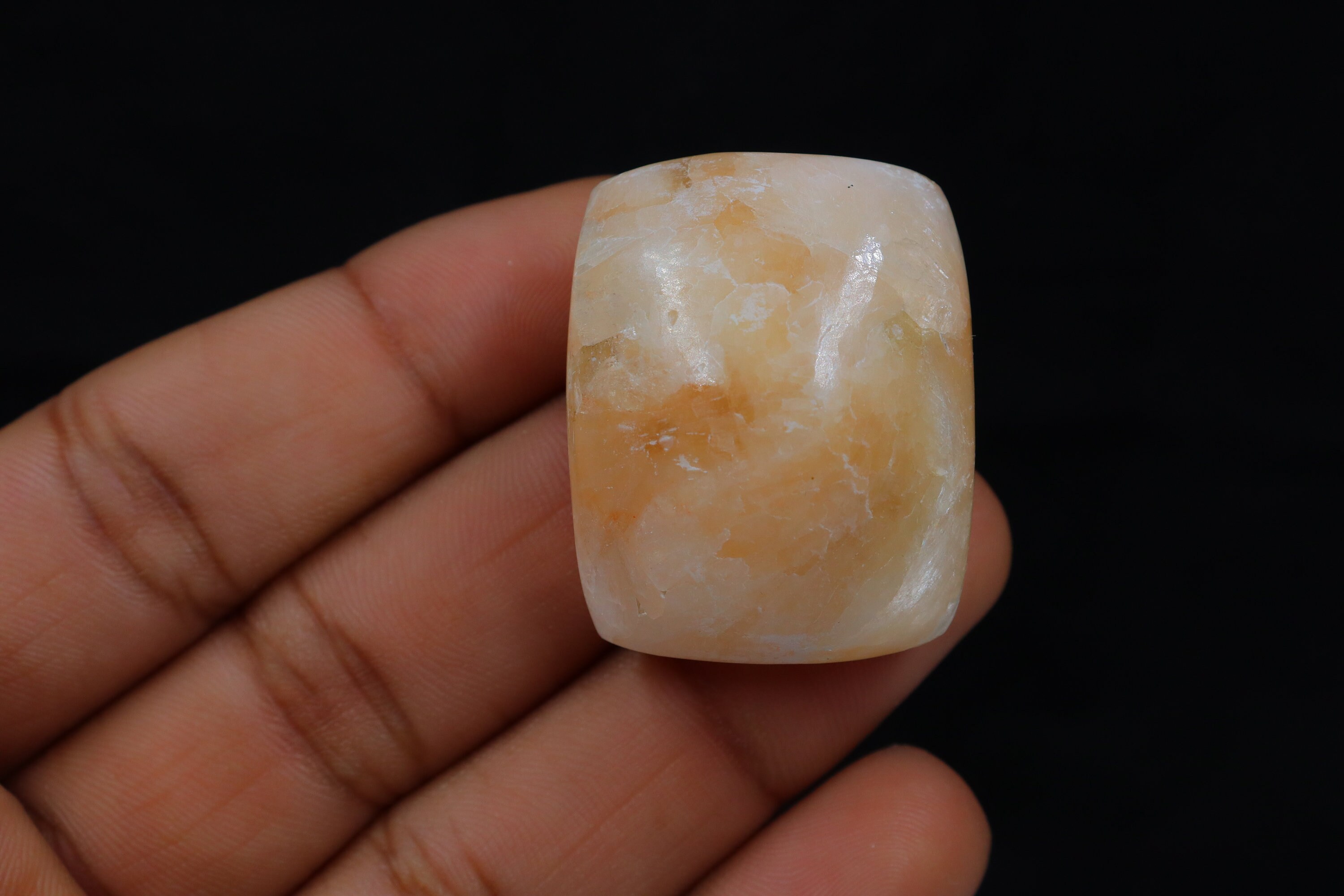 Very Very Rare Stilbite Cabochon, Wire Wrapping, Gemstone, Natural ...