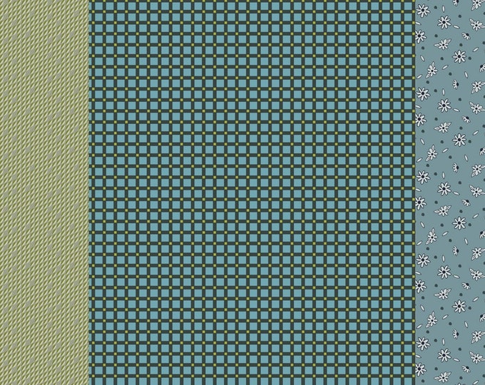 Moda Greenstone Lollies Seafoam Fabric-sold by the Half Yard, Cut ...
