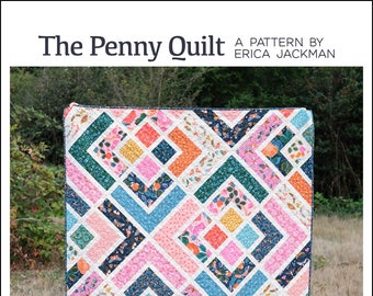 The Penny Quilt Pattern by Kitchen Table Quilting - Etsy