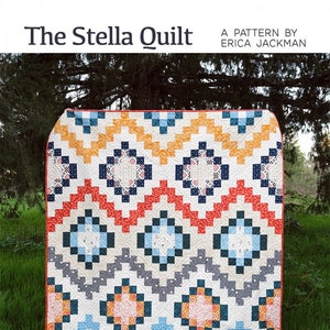 Kitchen Table Quilting - the Stella Quilt - Paper Pattern - Etsy