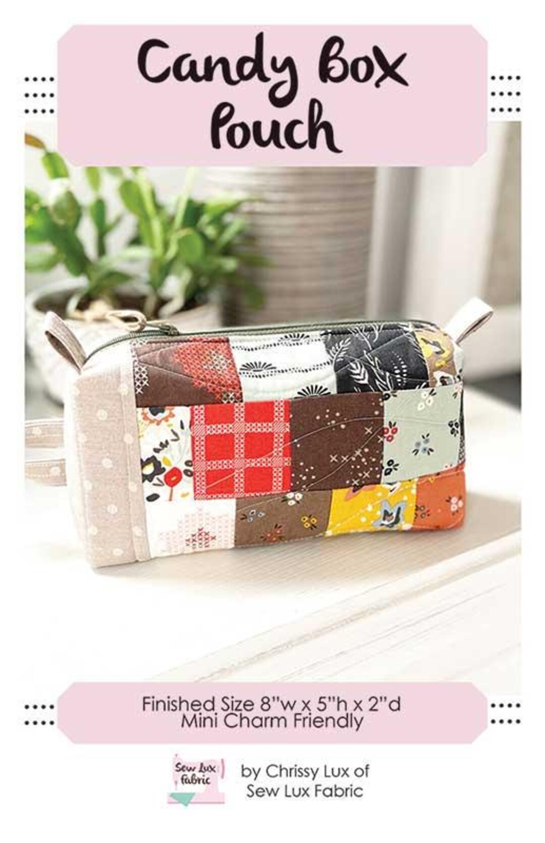 Sew Lux - Candy Box Pouch - Paper Pattern - Etsy