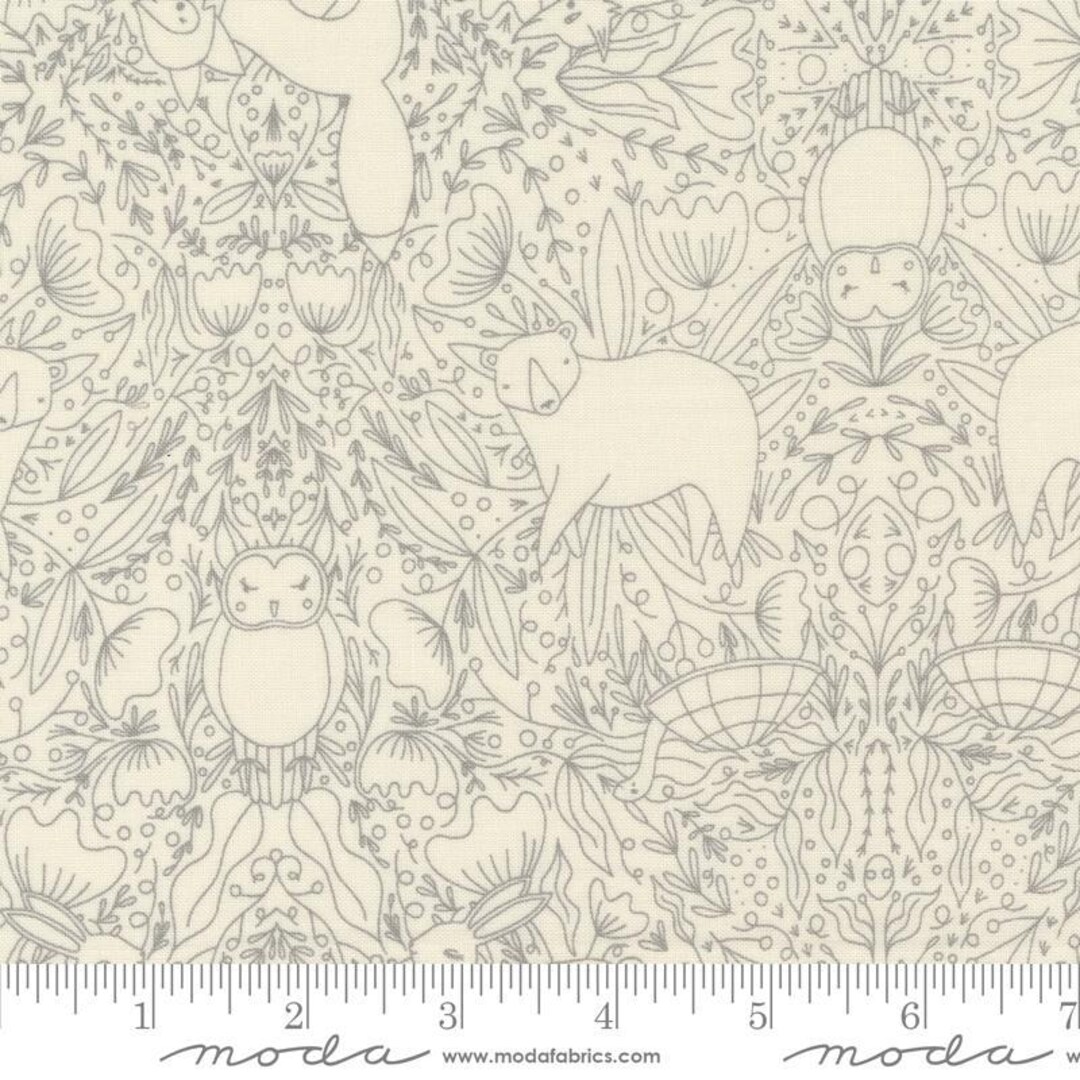 Moda - Woodland Wonder - Frolic Cloud Fabric-sold by the Half Yard, Cut ...
