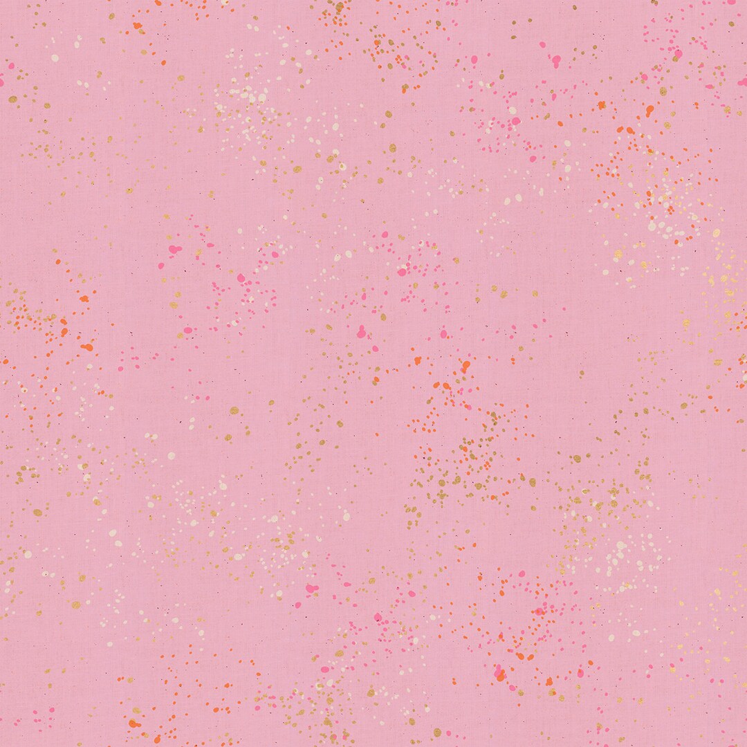 Ruby Star Society - Speckled - Metallic Peony Fabric-sold by the Half ...