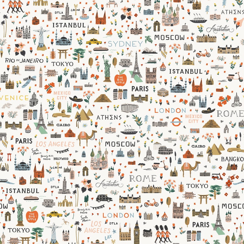 Travel Fabric - Etsy