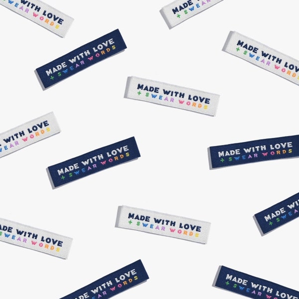 Made With Love Label - Etsy