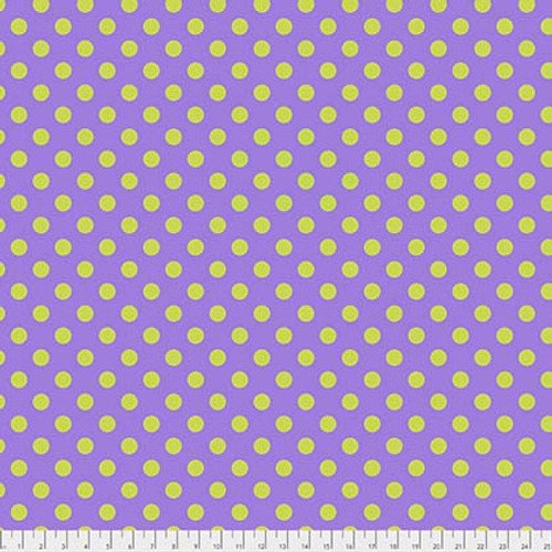Free Spirit Fabrics - Tula Pink Pom Poms- Orchid Fabric-sold by the ...