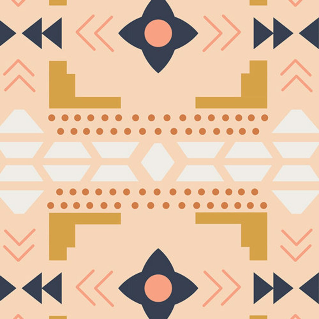 Art Gallery Fabrics - Arizona - Desert Blanket Fabric-sold by the Half ...