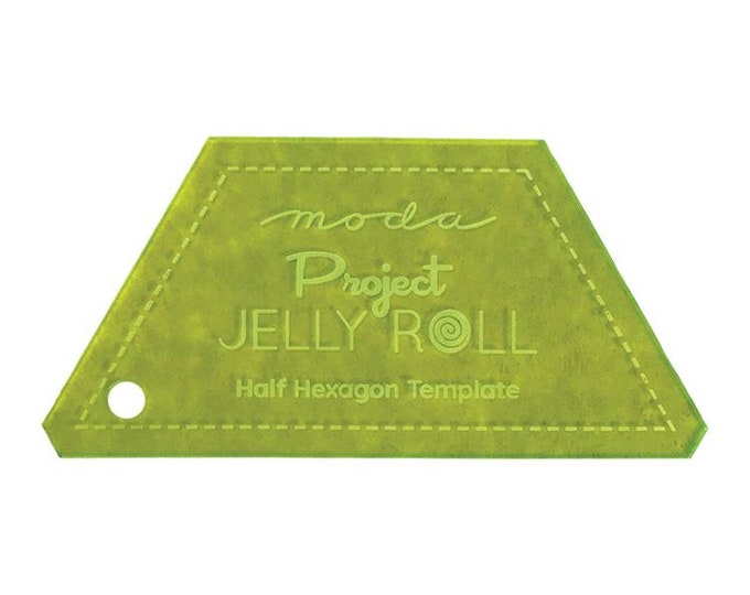 Moda Project Jelly Roll Half Hexi Ruler - Etsy