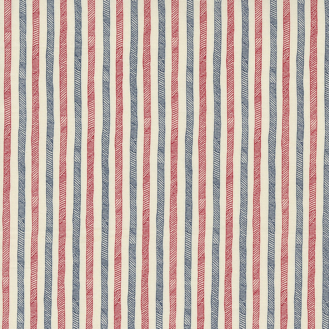 Moda Stateside Stripes Americana Fabric - Etsy