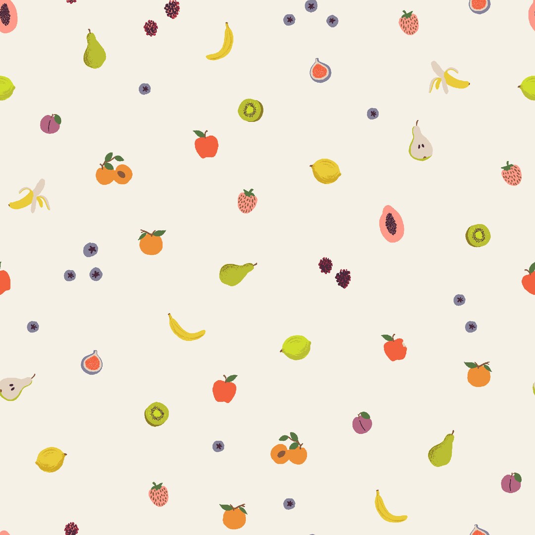 Rifle Paper Co. - Orchard - Fruit Orchard - Cream Fabric-sold by the ...