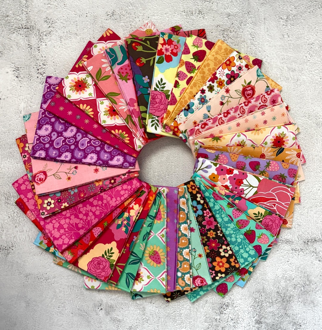 Poppie Cotton - Calico Cowgirls Fat Quarter Bundle - Etsy