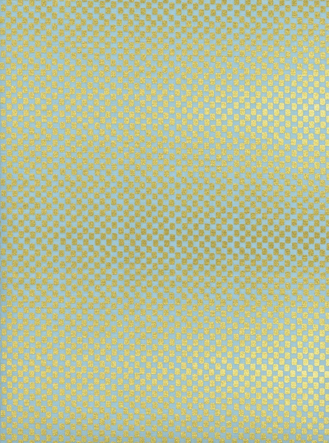 Rifle Paper Co. - Amalfi - Checkers - Mint Metallic Fabric-sold by the ...