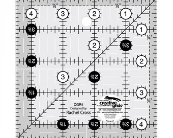 Creative Grids 12-1/2-inch Square Quilt Ruler CGR12 - Etsy