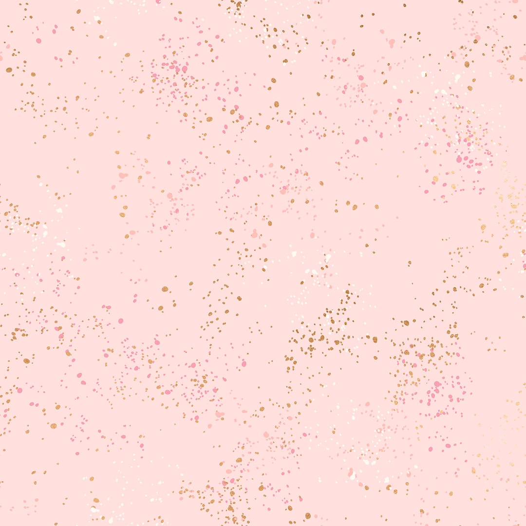 Ruby Star Society - Speckled - Metallic Pale Pink Fabric-sold by the ...