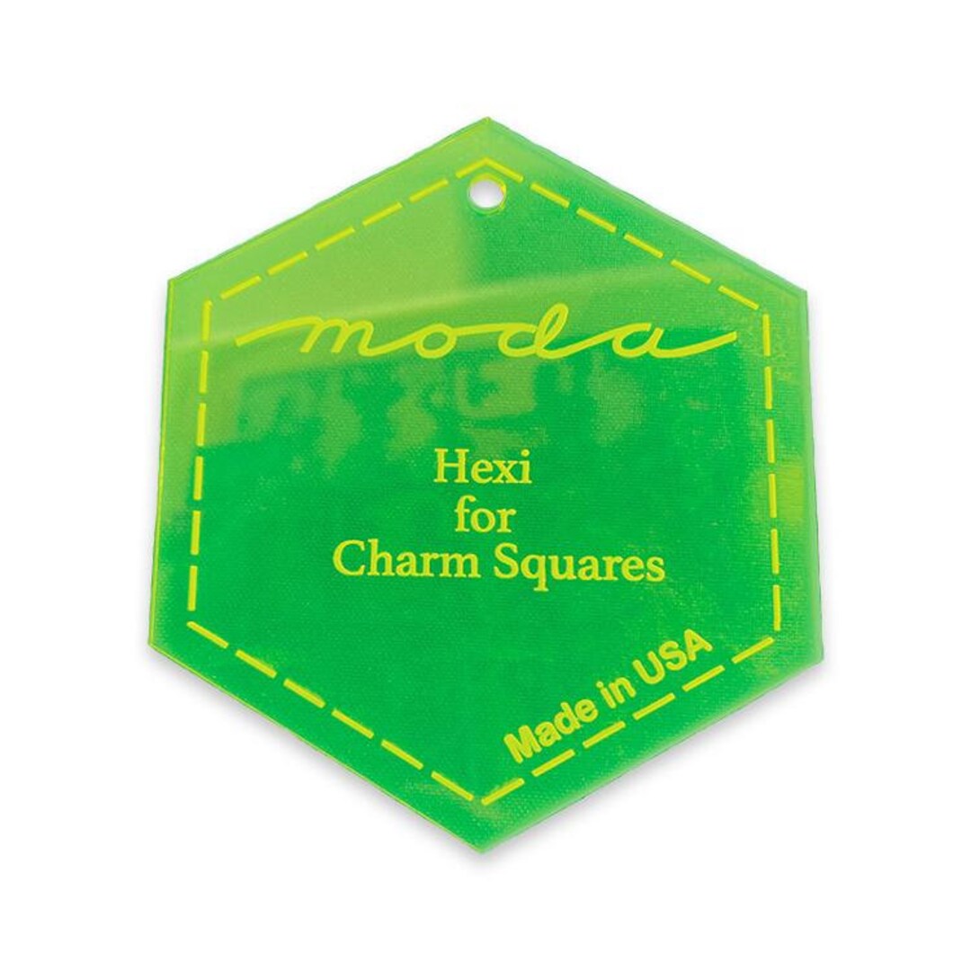 Moda - Hexi for Charm Squares Ruler - Etsy