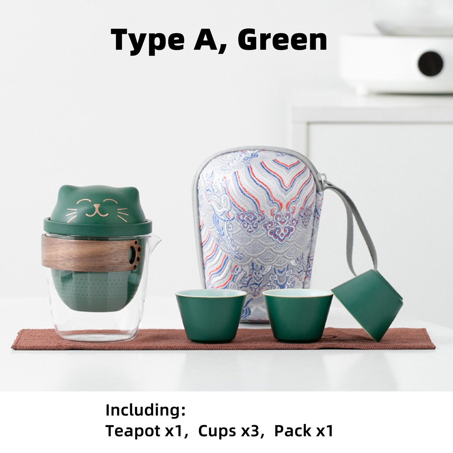 Portable Tea Set With Pack Bag Traditional Chinese Tea Cup | Etsy