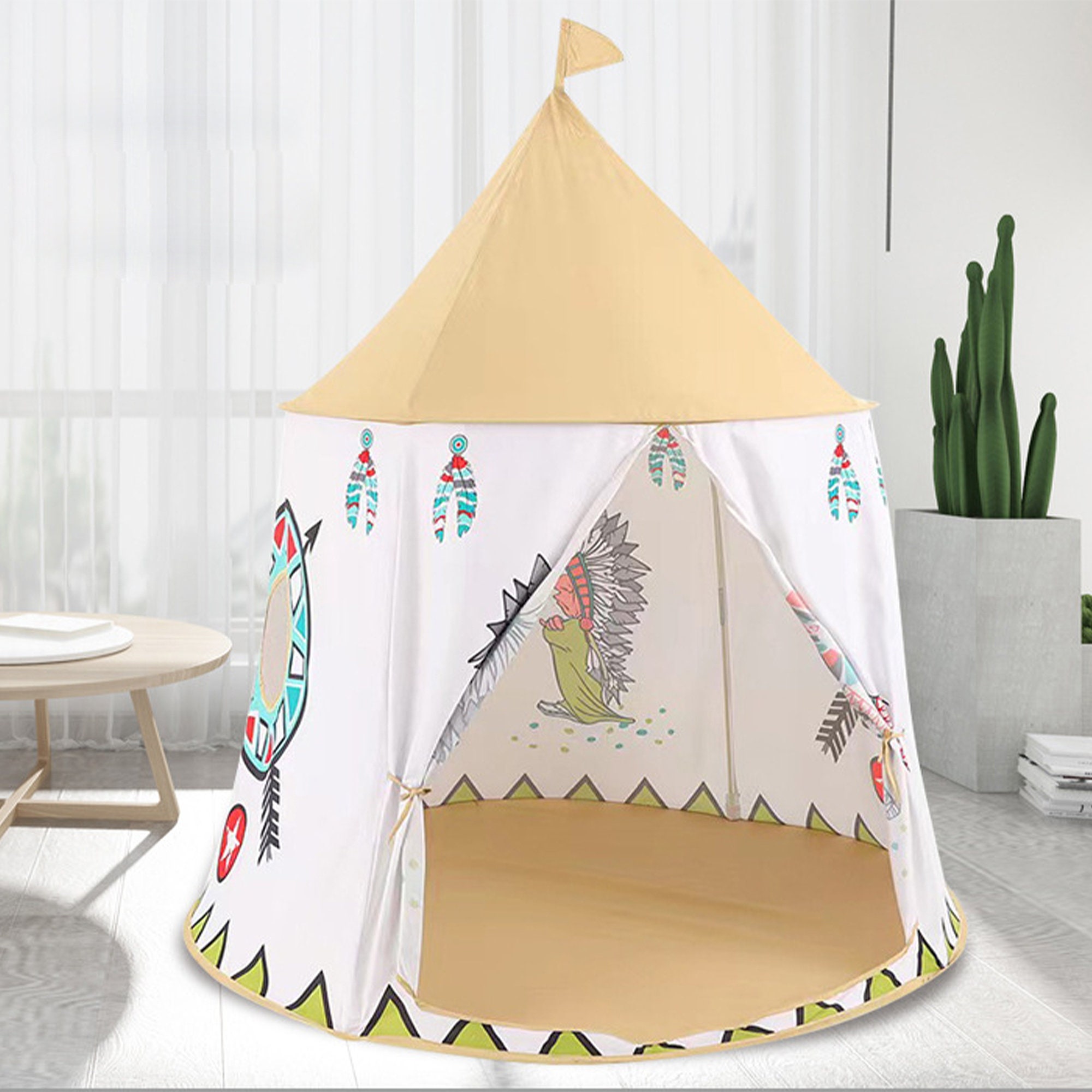 Children's Indoor and Outdoor Tents, Indian/lion Patterned Children's ...
