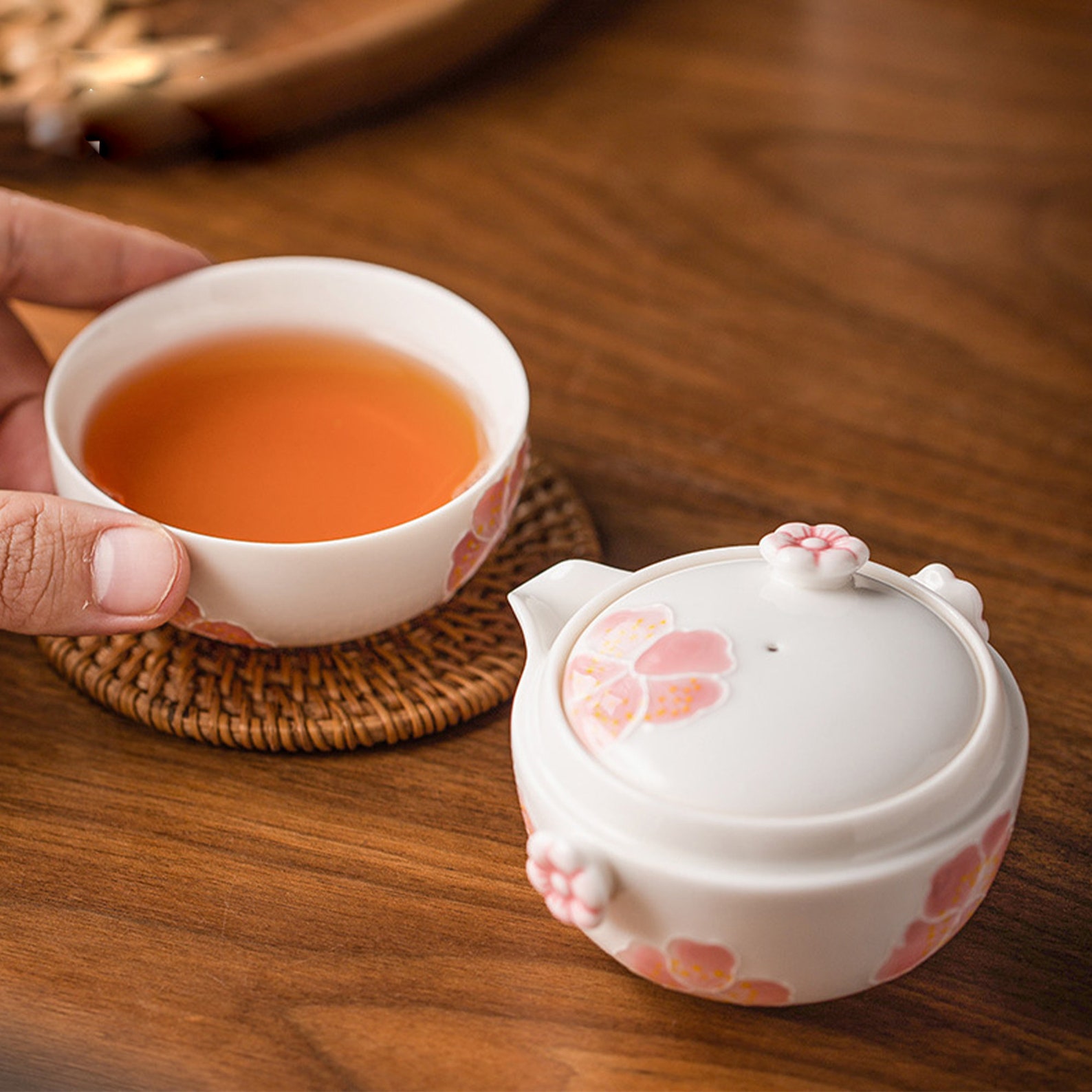 Portable Travel Tea Set Chinese Traditional Kung Fu Tea Set - Etsy