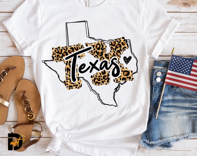 Texas Leopard Svg TX Leopard Svg Texas Svg Leopard Svg - Etsy