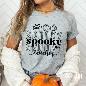 Spooky Teacher SVG PNG, Halloween Svg, Funny Halloween Svg, Halloween ...