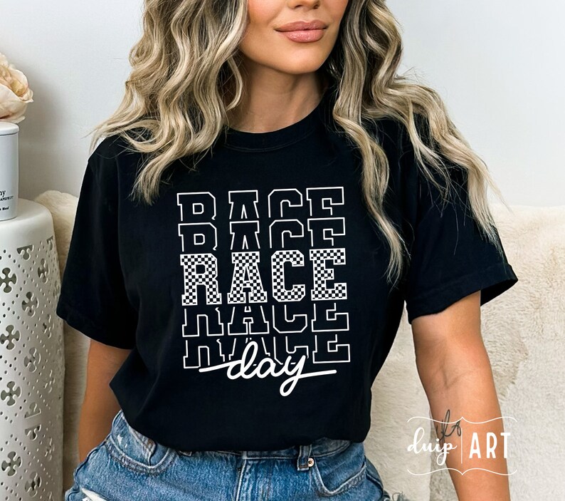 Race Day SVG PNG, Race Day Vibes Svg, Race Day Cheer Svg, Race Day Girl ...