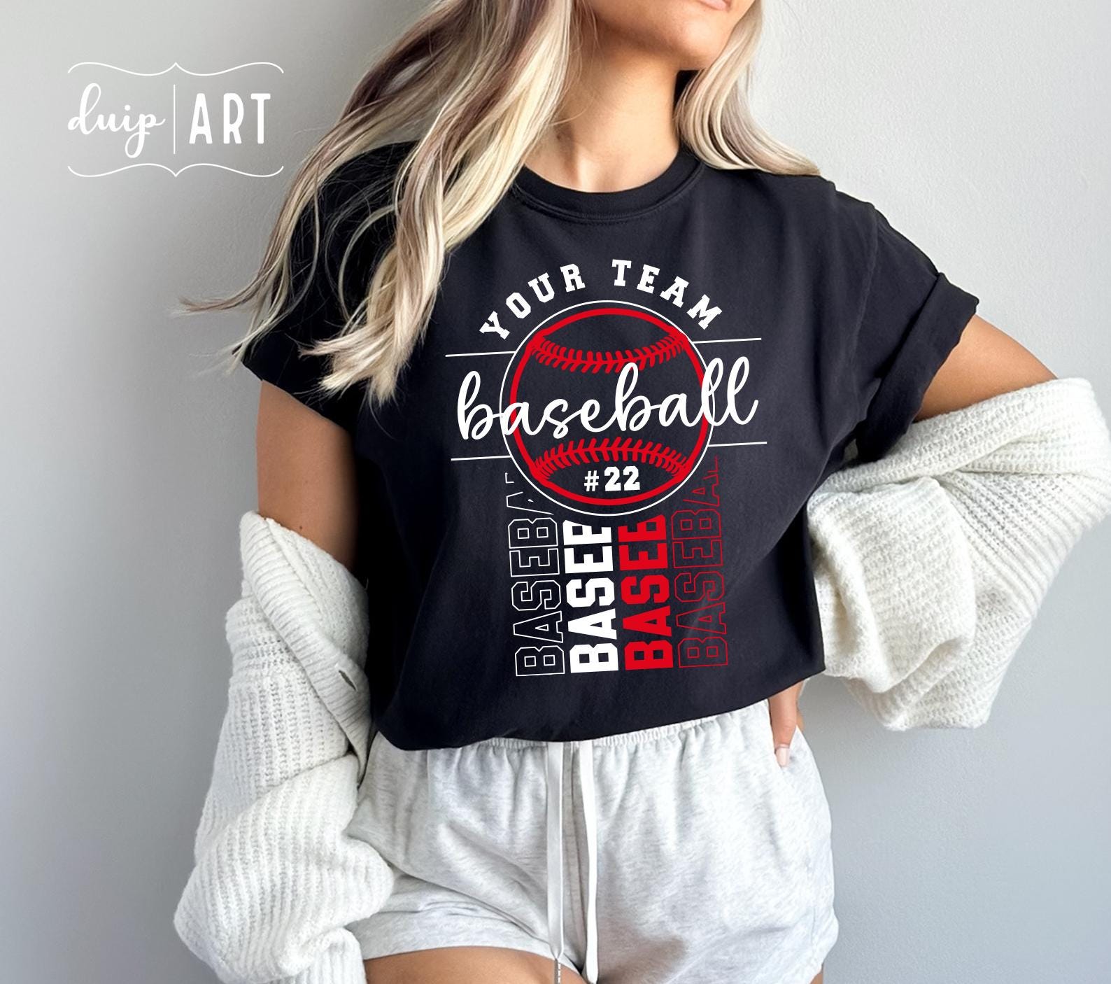 Baseball Team SVG, Mascot Logo Template, Baseball Mom Shirt (digital ...