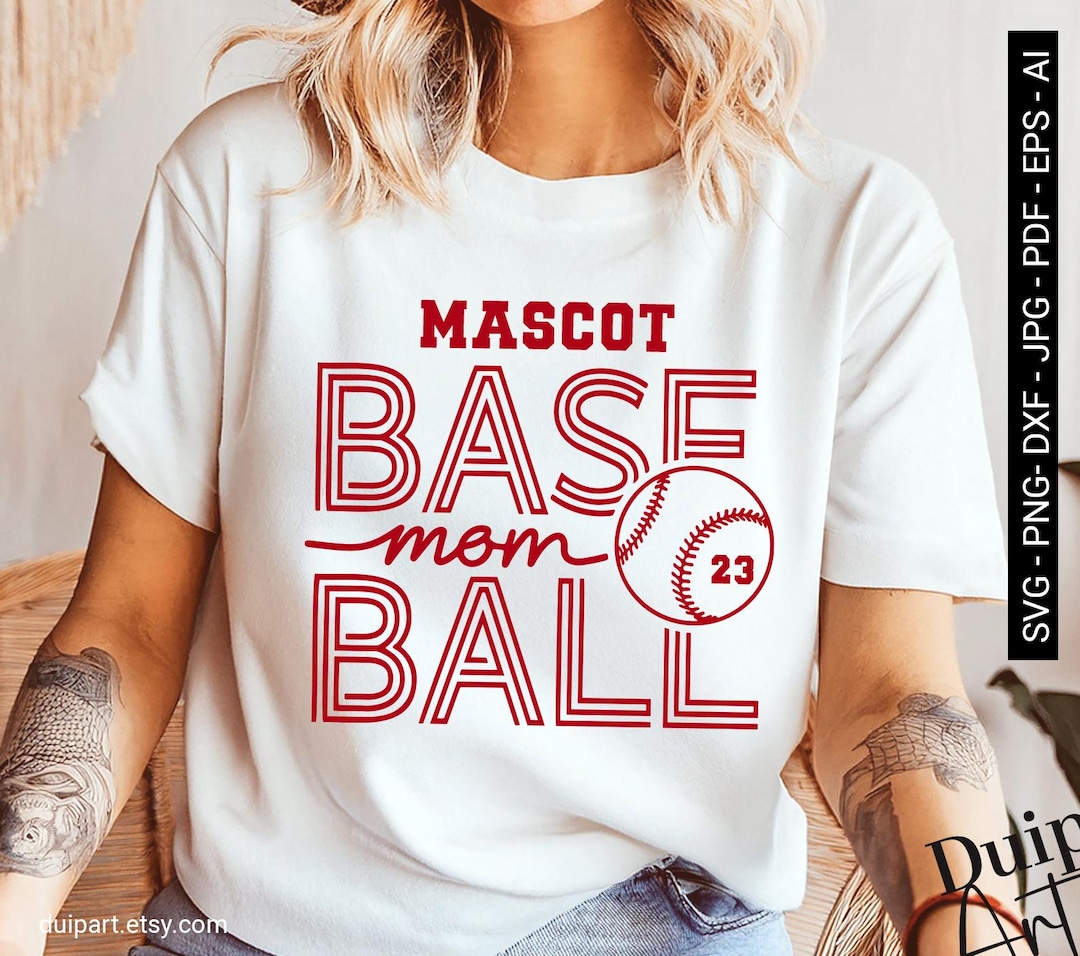 Baseball Mom SVG, Team Sports Clipart (digital Download) - Etsy