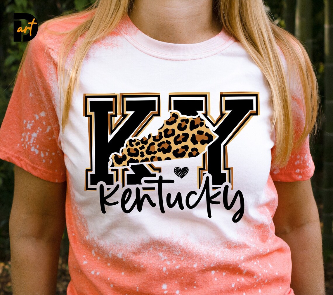 Kentucky Leopard Svg KY Leopard Svg Kentucky Svg Leopard - Etsy