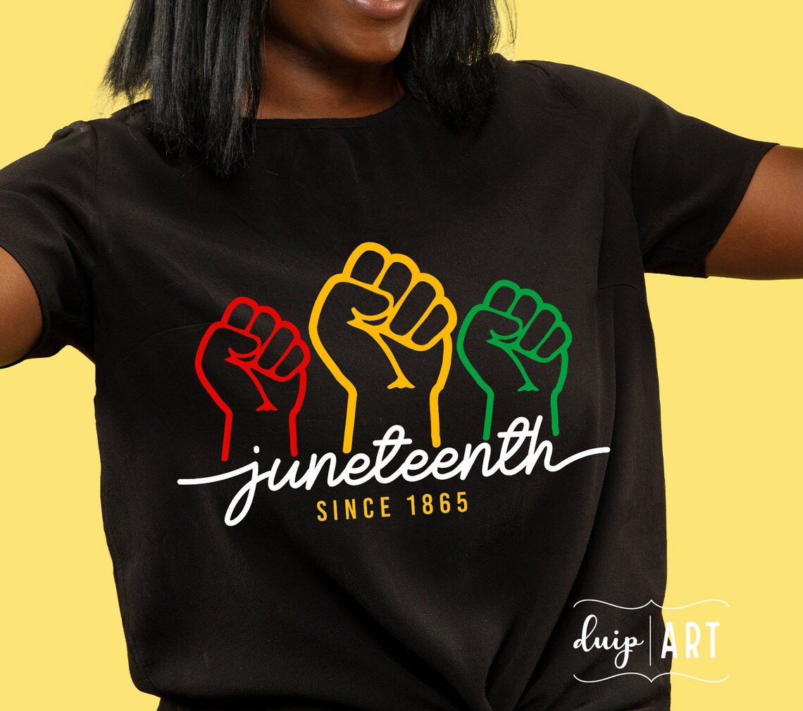 Juneteenth SVG PNG Juneteenth 1865 Svg Free-ish Svgblack - Etsy