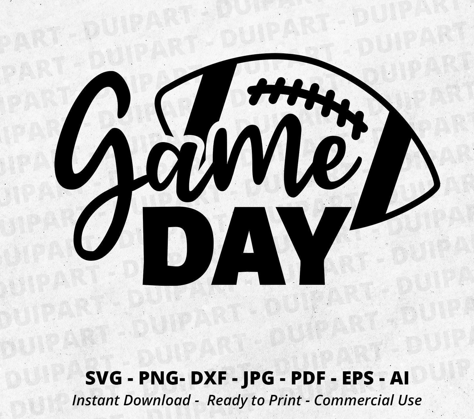 Game Day Svg Game Day Football Svg Football Life Football - Etsy