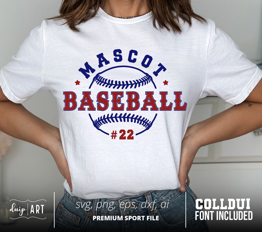 Baseball Team Template SVG PNG, Mascot Template Svg, Baseball Svg, Your ...