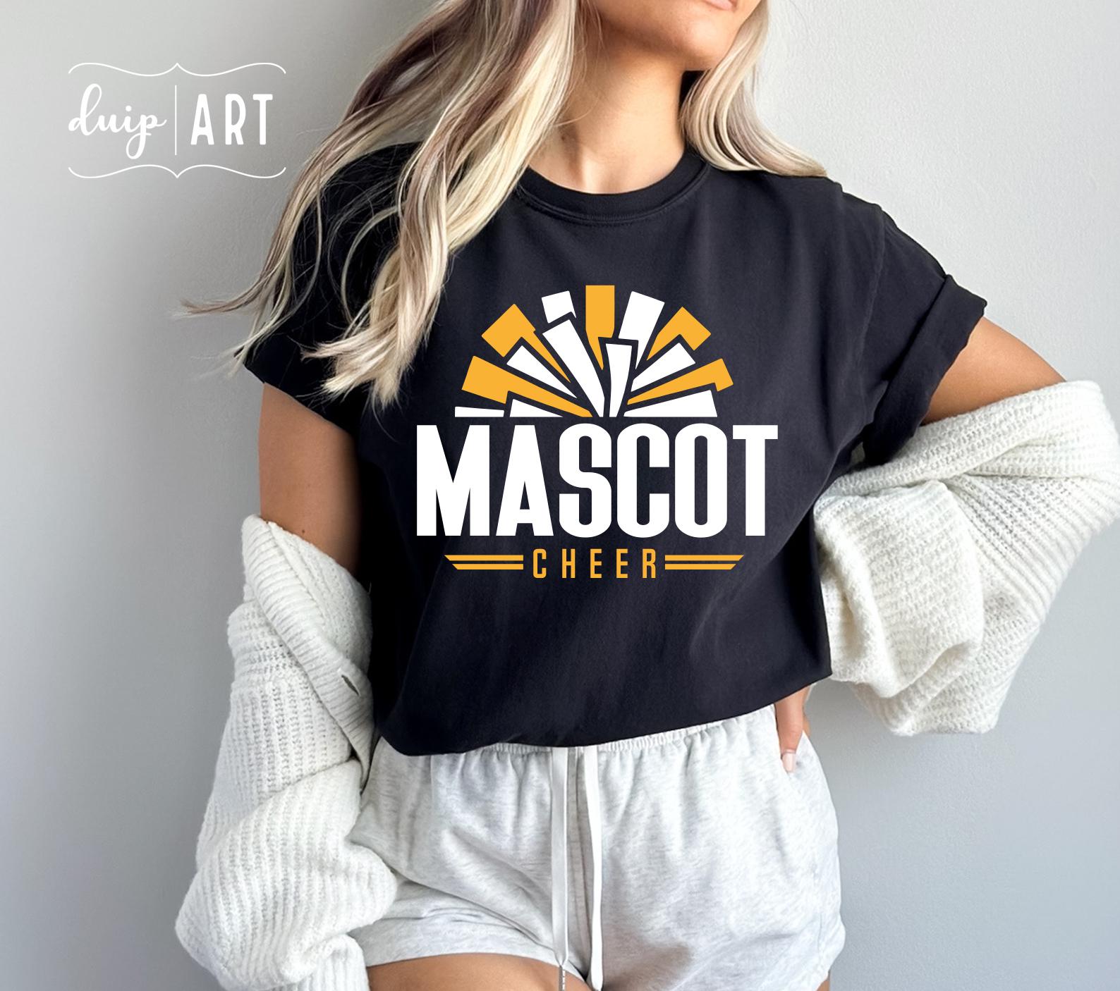Cheer Team Mascot Svg Png, Cheerleading Font (digital Download) - Etsy