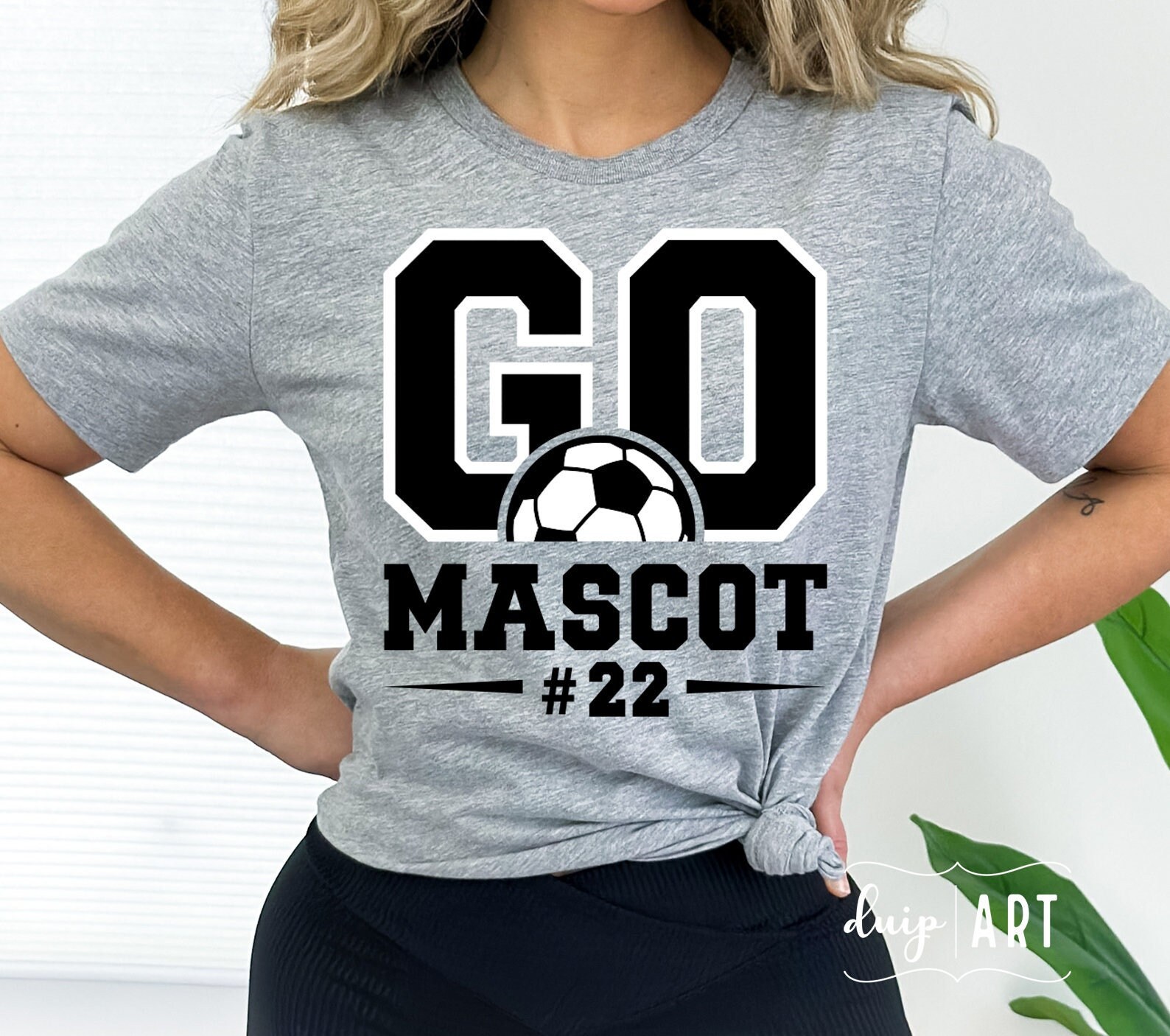 Soccer Team Mascot SVG PNG, Custom Template (digital Download) - Etsy