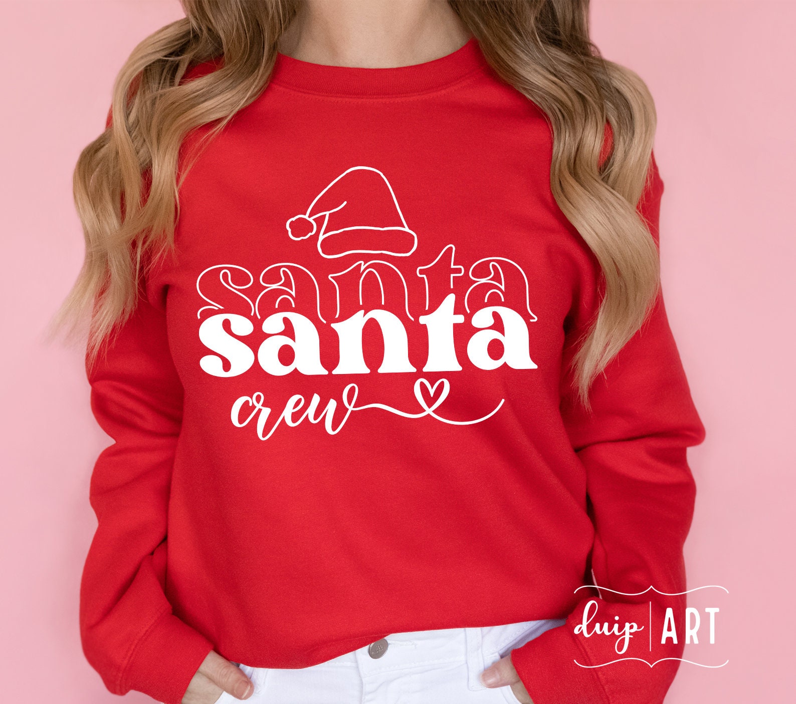 Santa Crew SVG Santa Squad Svg Funny Christmas Svg - Etsy